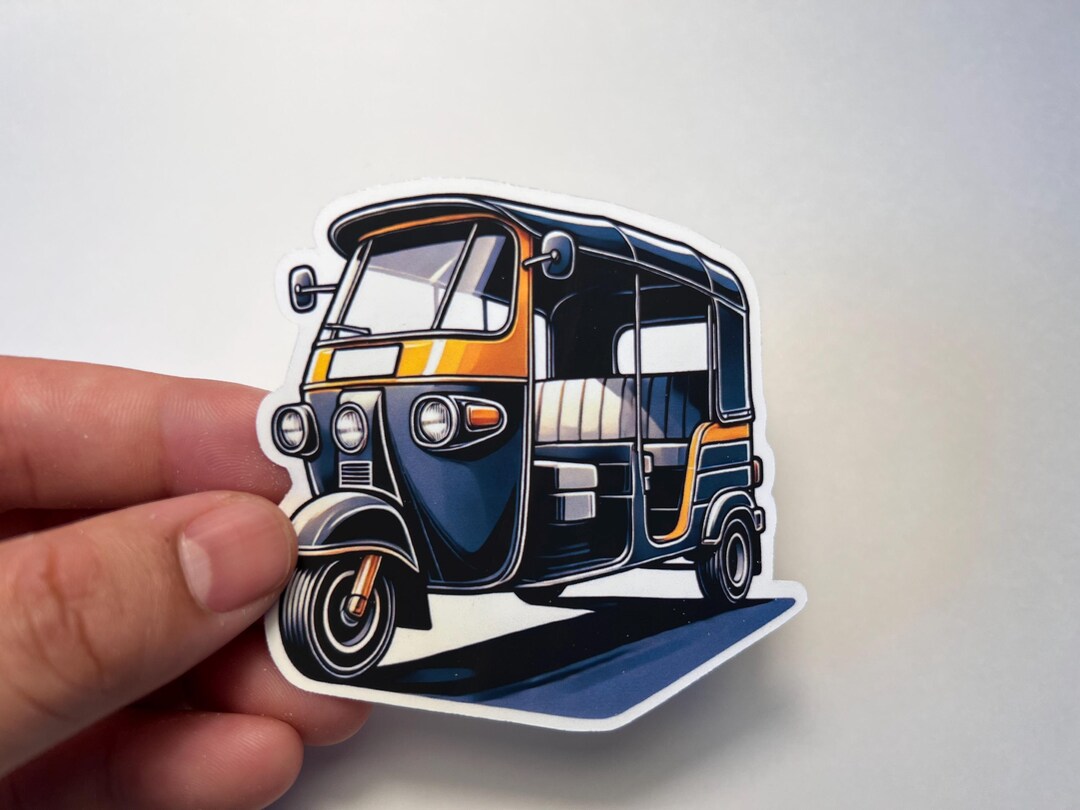 Tuk Tuk Sticker | Auto Sticker | Auto Rickshaw | Tuk Tuk | Nepal ...