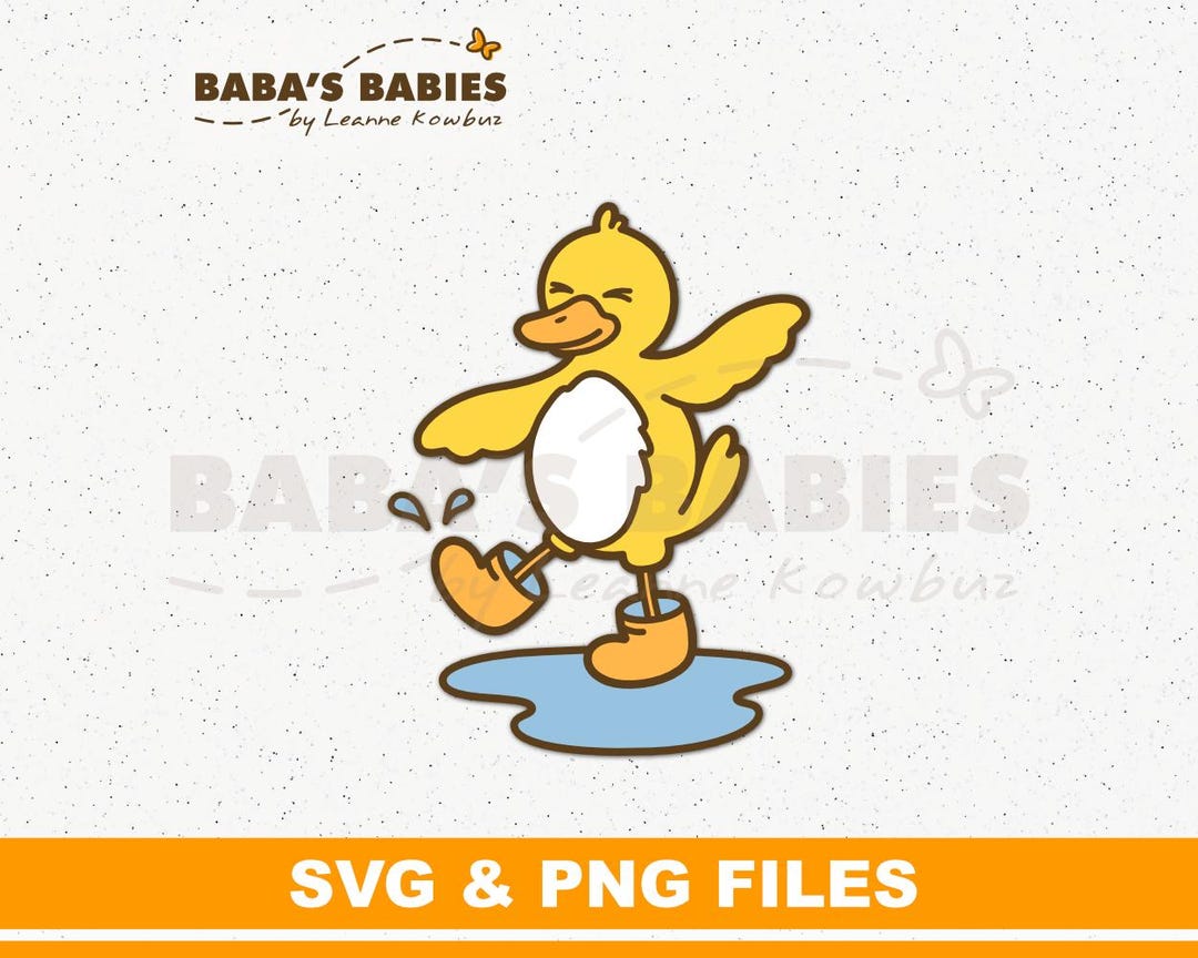 Little Ducky SVG | Little Ducky PNG | Duck Clipart | Duck SVG | Kawaii ...