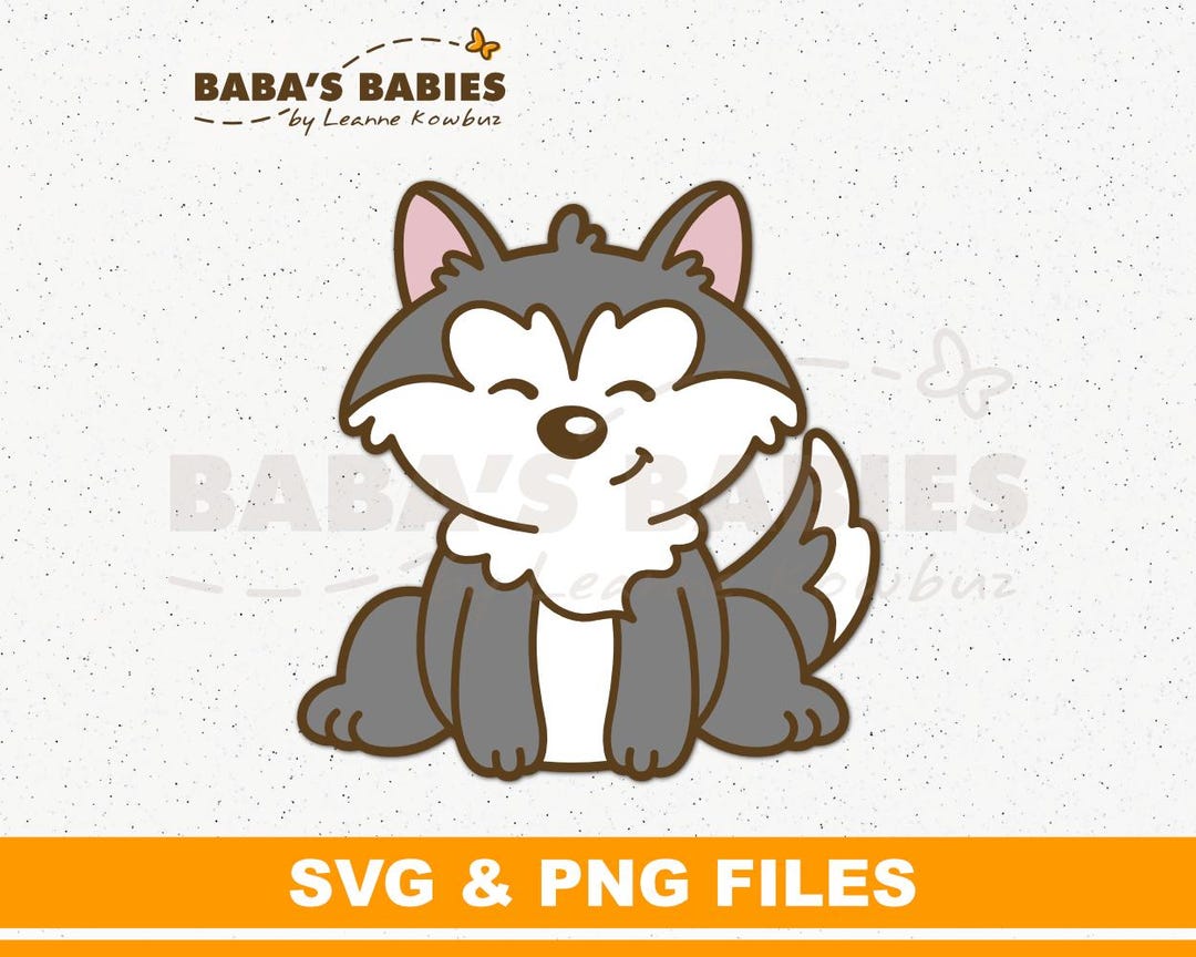 Cute Husky SVG | Cute Husky SVG | Husky PNG | Cute Husky Clipart ...