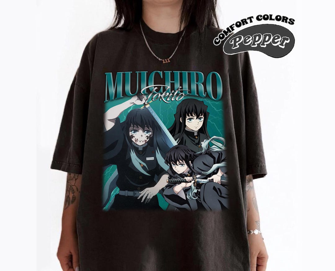 Anime Shirt, Muichiro Comfort Colors Shirt, Demonslayer Anime T-shirt ...