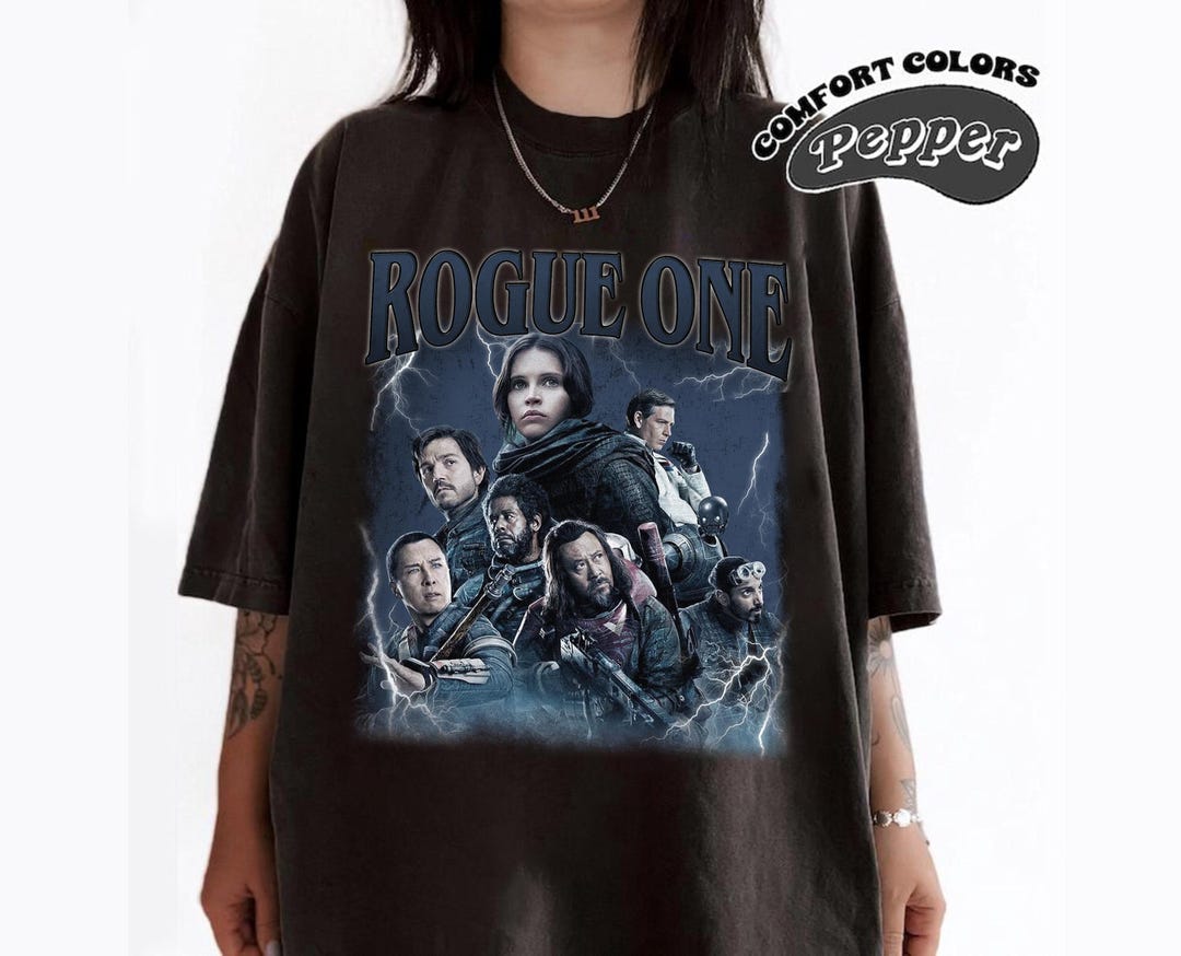 Retro Rogue One Shirt, Comfort Colors Shirt, Star Wars Retro T-shirt ...