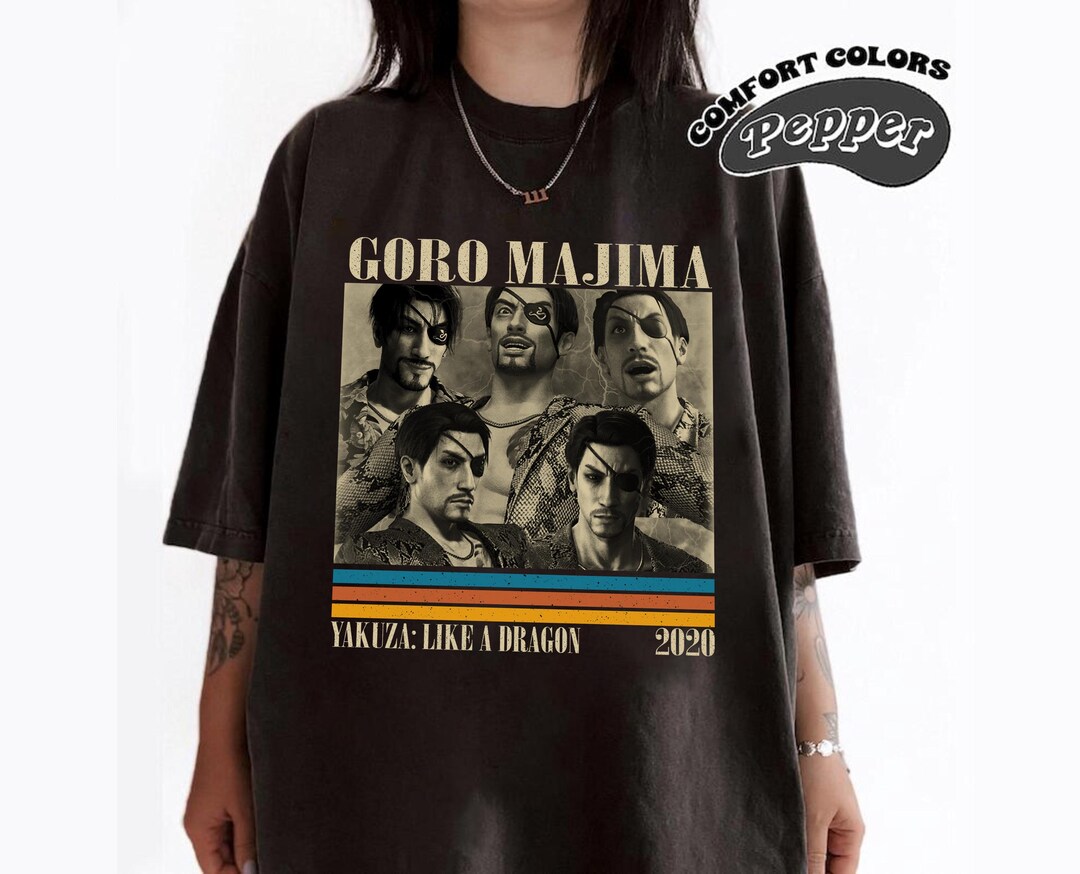 Limited Goro Majima Shirt, Comfort Colors Shirt, Goro Majima Retro ...