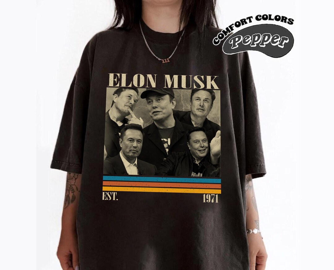 Limited Elon Musk Shirt, Comfort Colors Tee, Elon Musk Retro Shirt ...