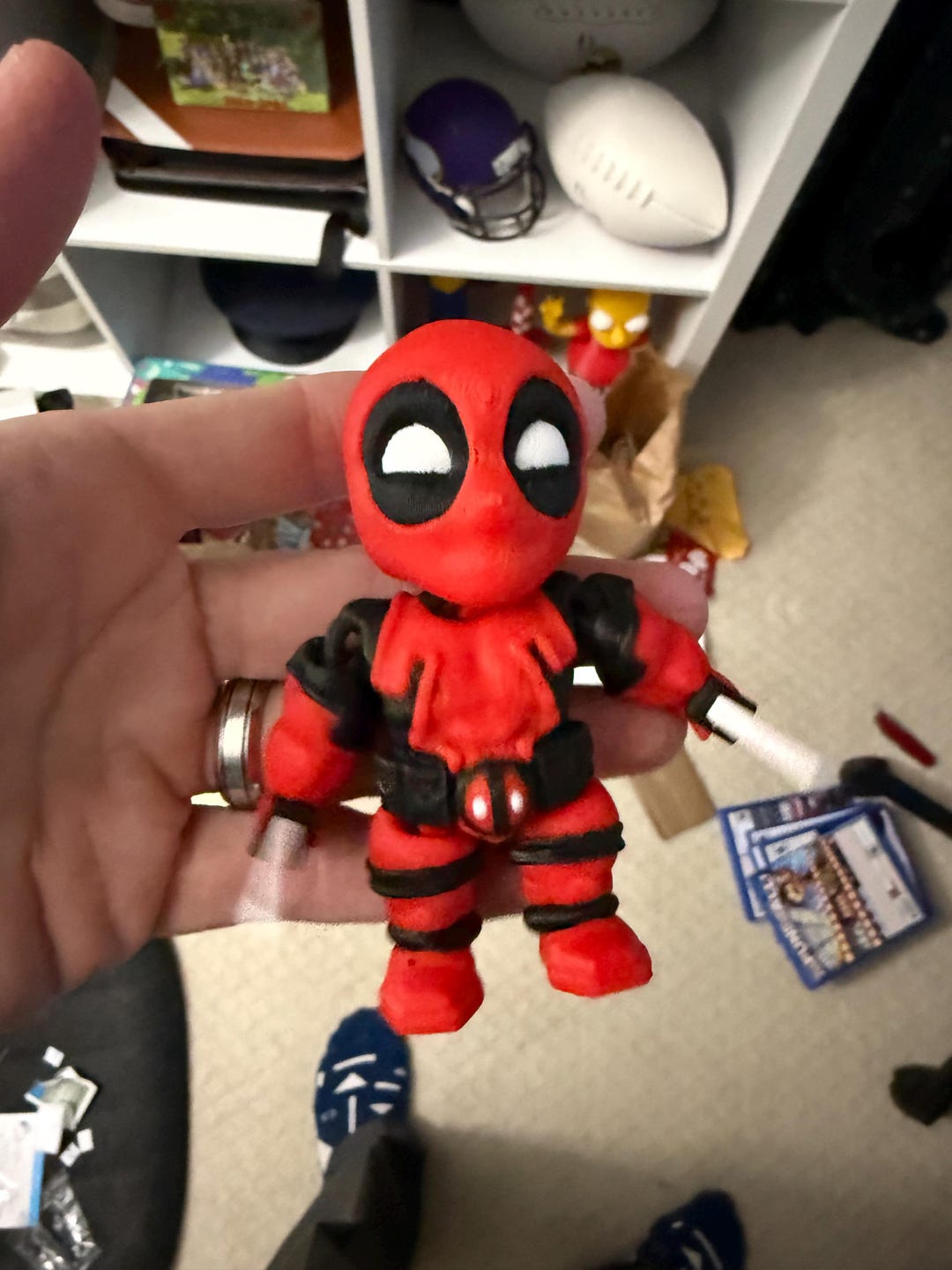 Mini Deadpool 3D Printed - Etsy