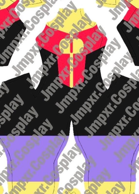 Invincible Kid Omni-man Oliver Suit Pattern - Etsy
