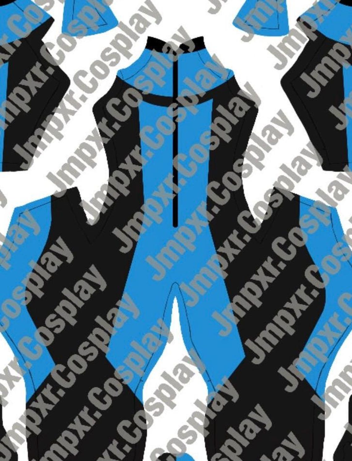Invincible War Mohawk Invincible Blue Suit Pattern - Etsy