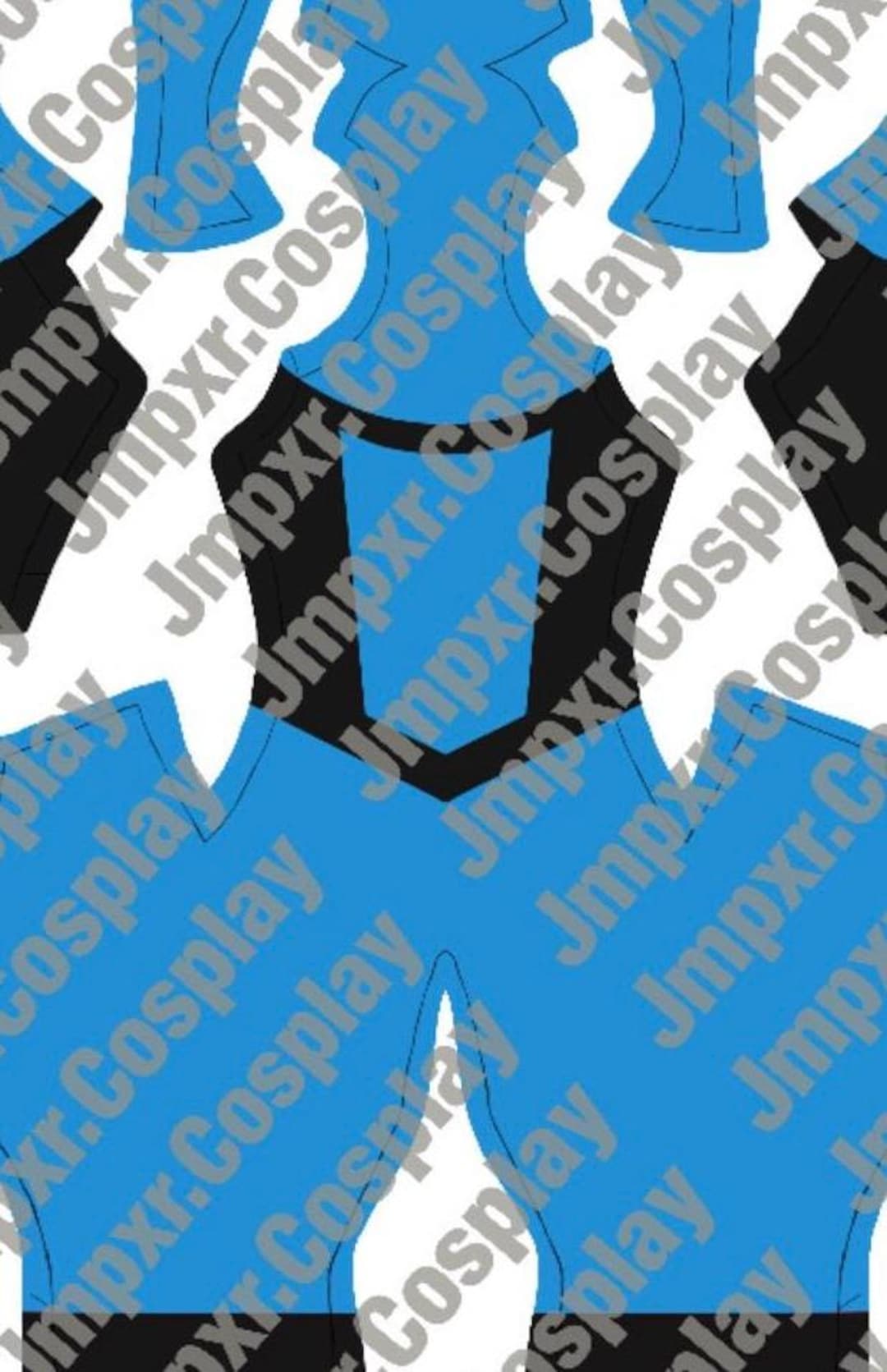 Invincible Blue Suit Pattern - Etsy