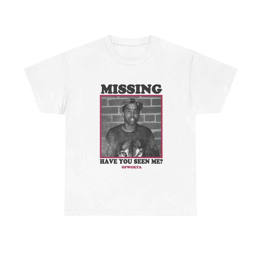 Earl Sweatshirt Merch Missing Poster Graphic Tee - Etsy