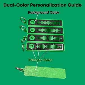 Custom Spotify Code Keychain – Personalized Music Gift | Song, Album, Artist, Playlist, Profile ...