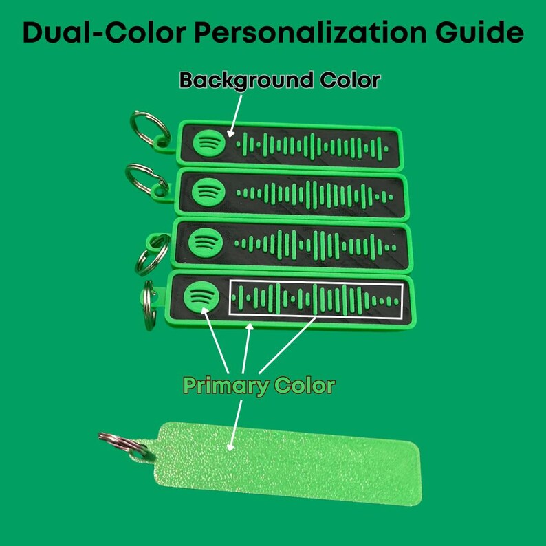 Custom Spotify Code Keychain – Personalized Music Gift | Song, Album ...