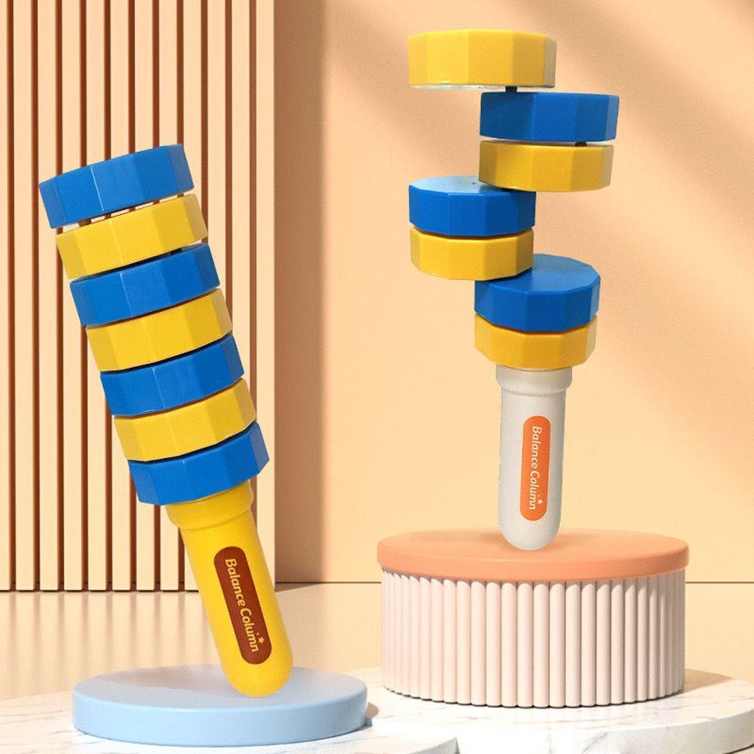 Balance Game for Children, Balance Column, Balance Stick, Multicolor - Etsy