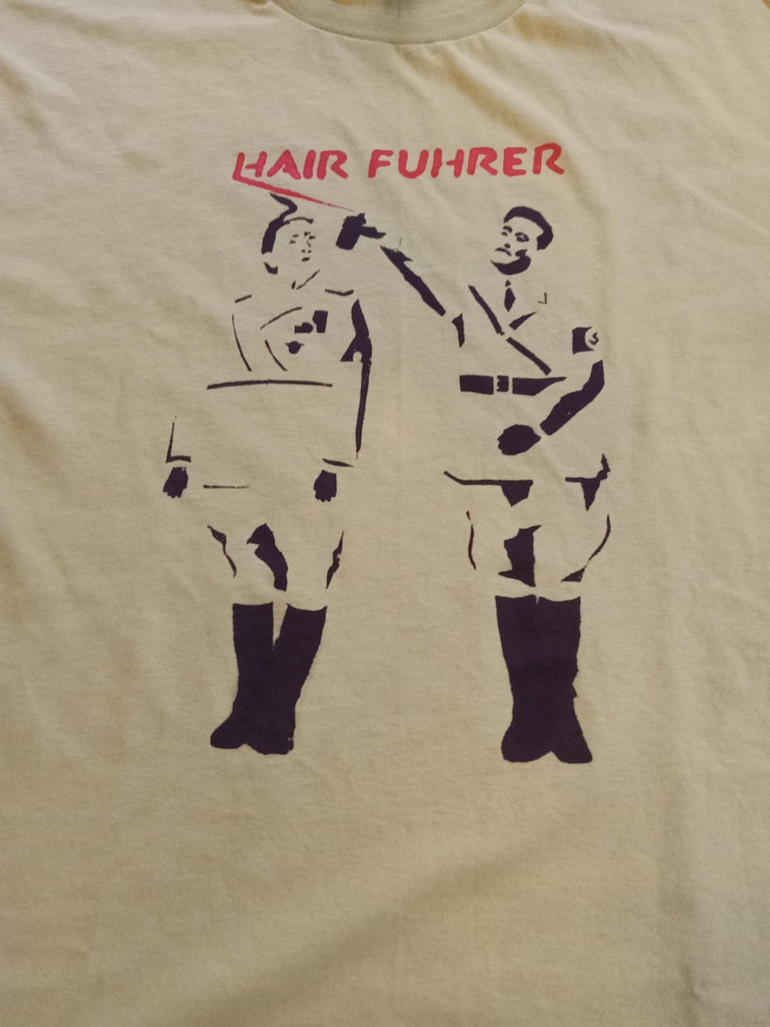 Anti-trump Elon Resist Fascism Funny Custom Stencil T Shirt Hair Fuhrer ...