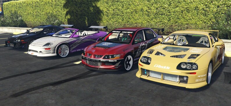 Fivem Fast and Furious Pack 10 Addon Cars - Etsy Australia