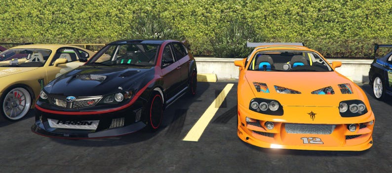 Fivem Fast and Furious Pack 10 Addon Cars - Etsy Australia