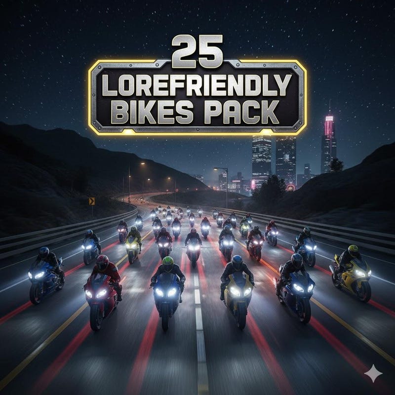 Fivem bikes lore friendly - Etsy.de