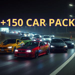 Fivem Unbranded +150 Car Pack 2GB Addon - Etsy