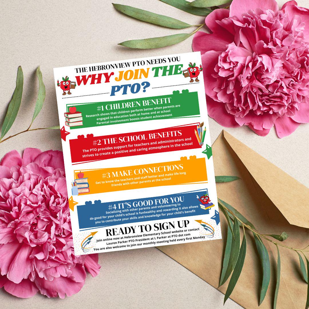 Printable & Editable PTO PTA Recruitment Flyer Template | Parent ...