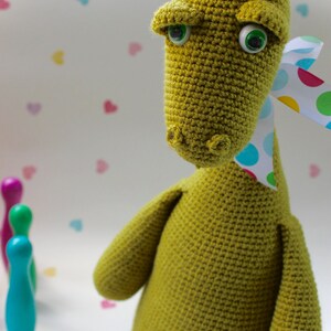 PDF Pattern for Dibble the Dinosaur Crochet Amigurumi - Etsy UK
