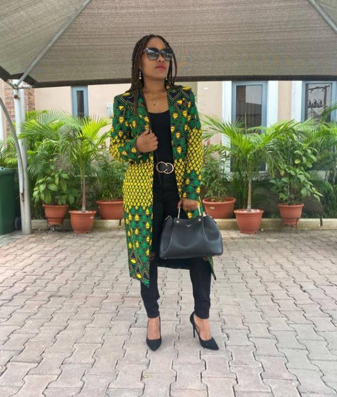 Ankara Jacket for Women: African Print Long Coat, Bohemian Fashion - Etsy