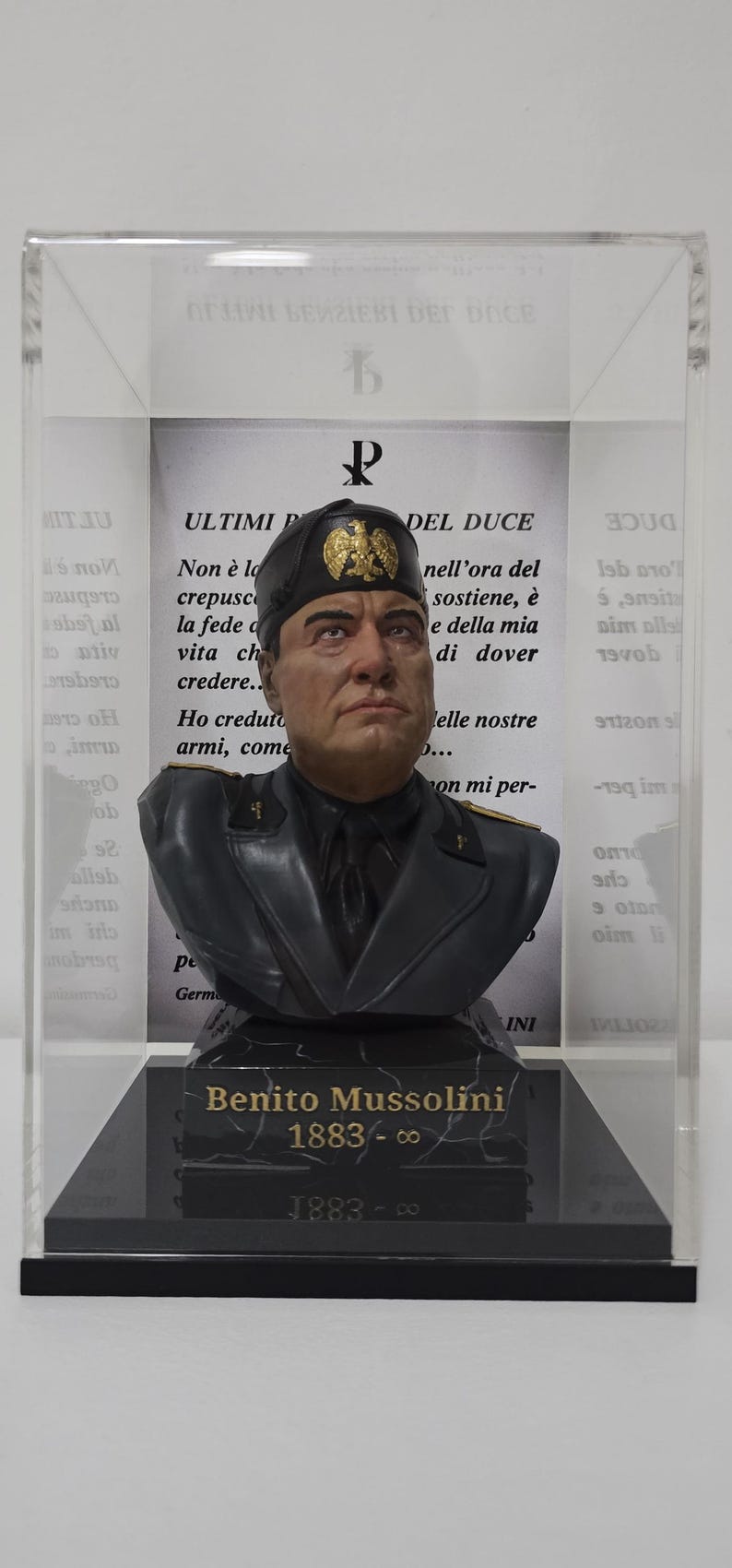 Bust of Benito Mussolini - Etsy