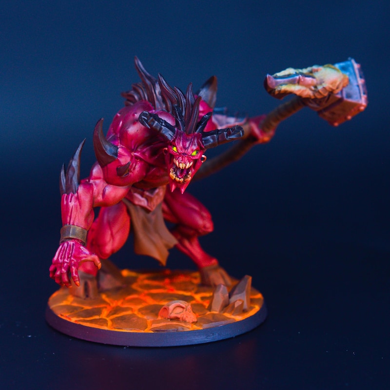 Miniature Brute Demon - Etsy