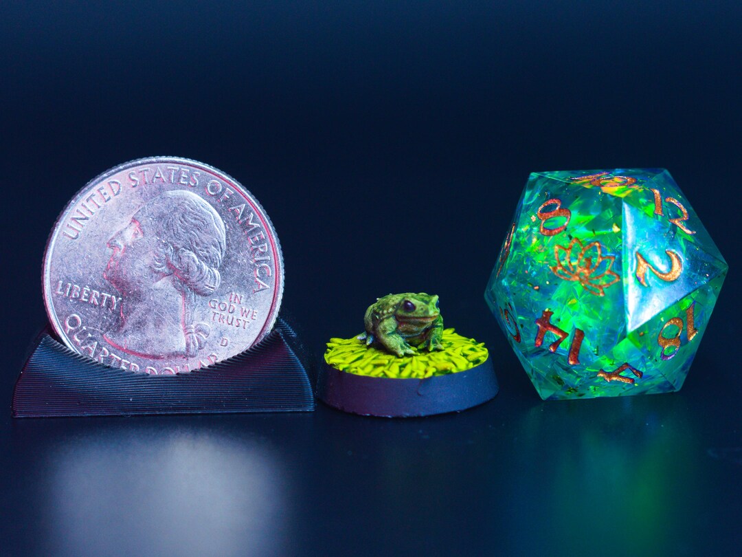 Toad Miniature | Painted Miniatures for Dnd | Animal Companion Familiar ...