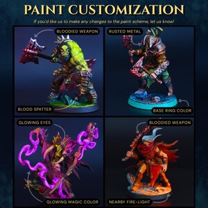 Minotaur Trio Encounter – Painted D&D Miniature Set W/ 3 Minotaur ...