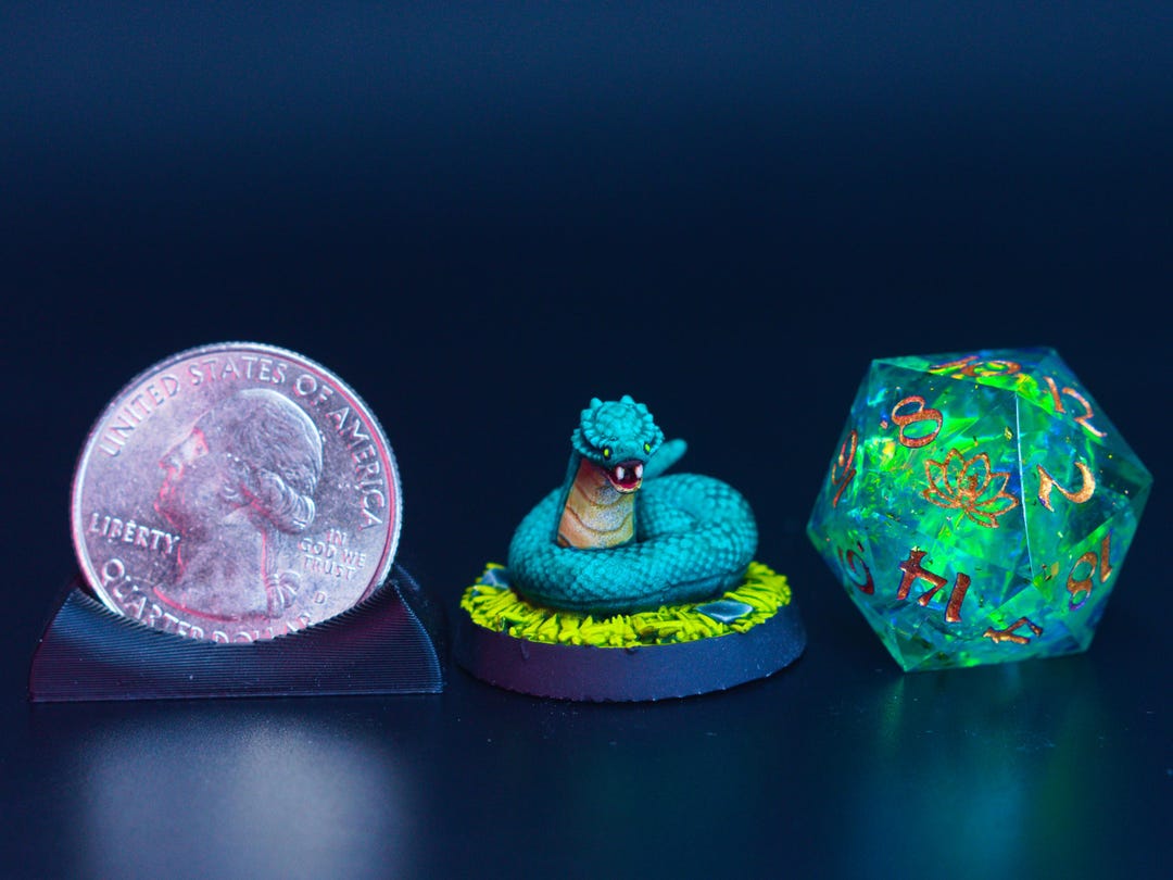Snake Companion Miniature | Painted Miniatures for Dnd | Animal ...