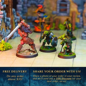 Giant Snake | Painted Miniature for Dnd | Animal - Druid Wildshapes ...