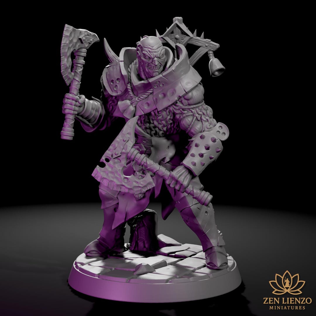 Corrupted Oathbreaker Knight Miniature | Tabletop Figure | Hero ...