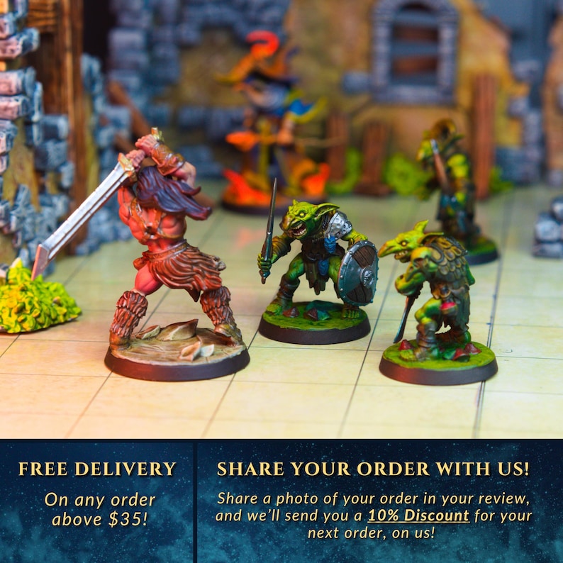 Skeletal Lich | Painted Miniature for Dnd | Enemy Boss - Large ...