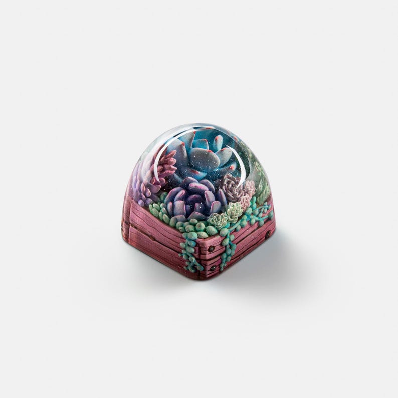 Terrarium V2 Artisan Keycap - Etsy