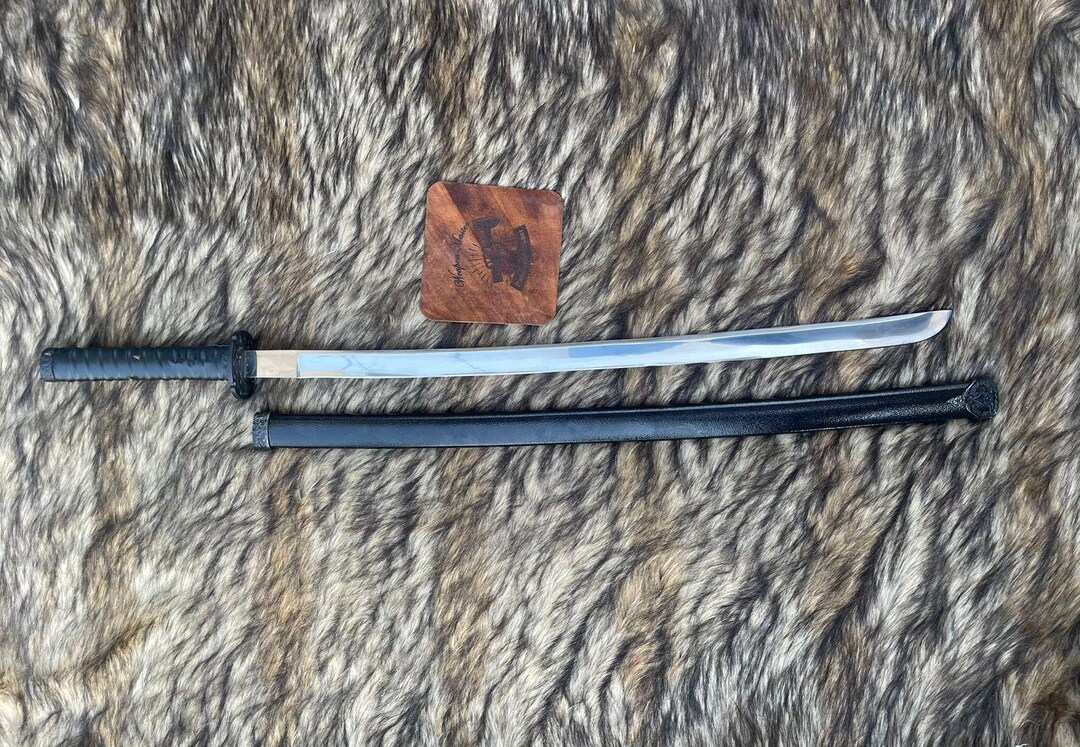 Handmade Samurai Katana, Functional Japanese Sword, Anniversary Gift - Etsy