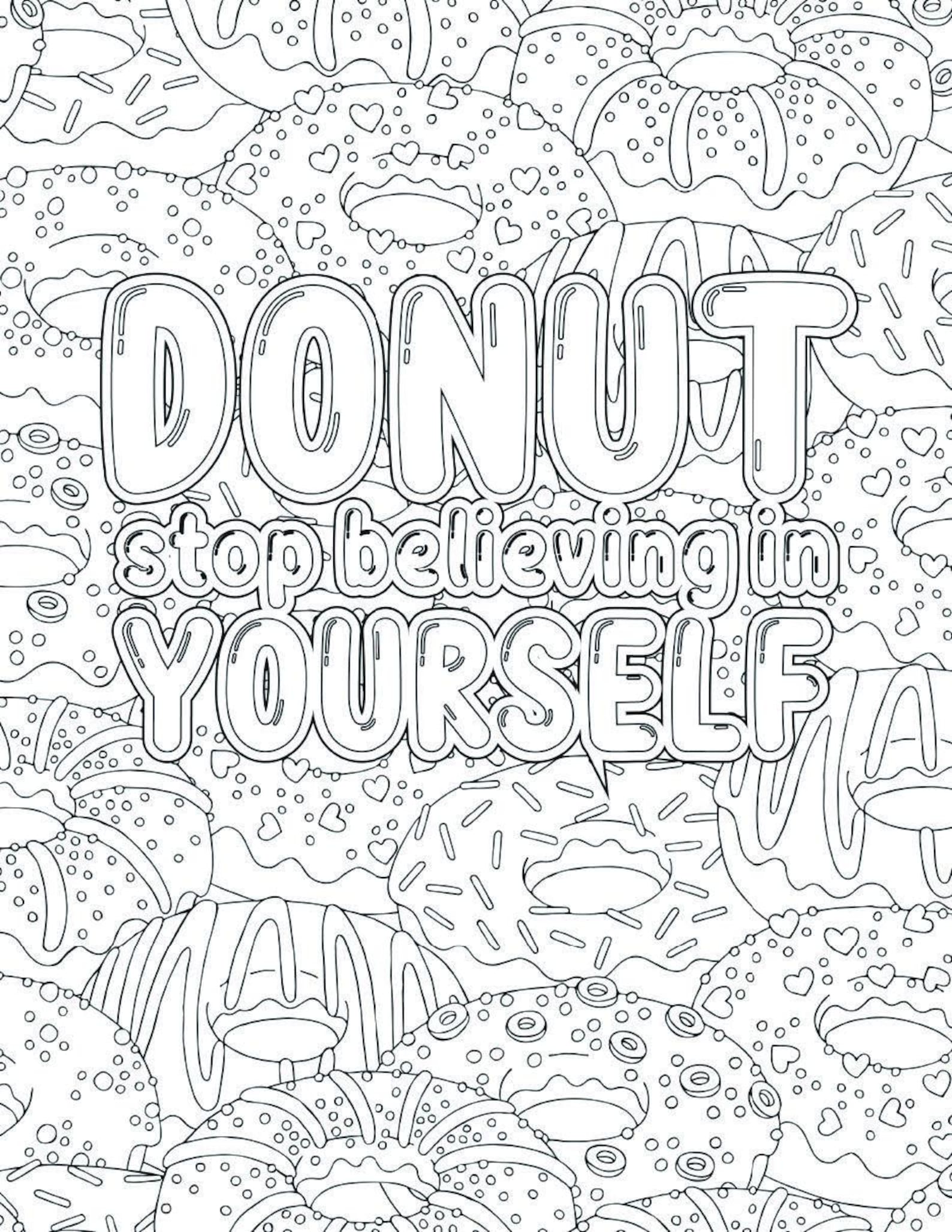 Positivity and Anti-bullying Coloring Book for Children, Teens ...