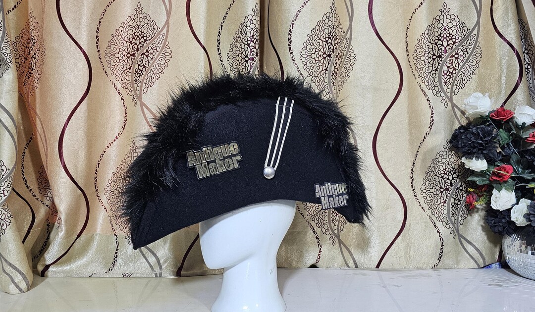 Napoleonic 17th-18th Century British French Officer Bicorn Hat - Etsy