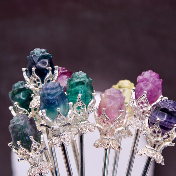 Goth Style Hair Pins - Etsy