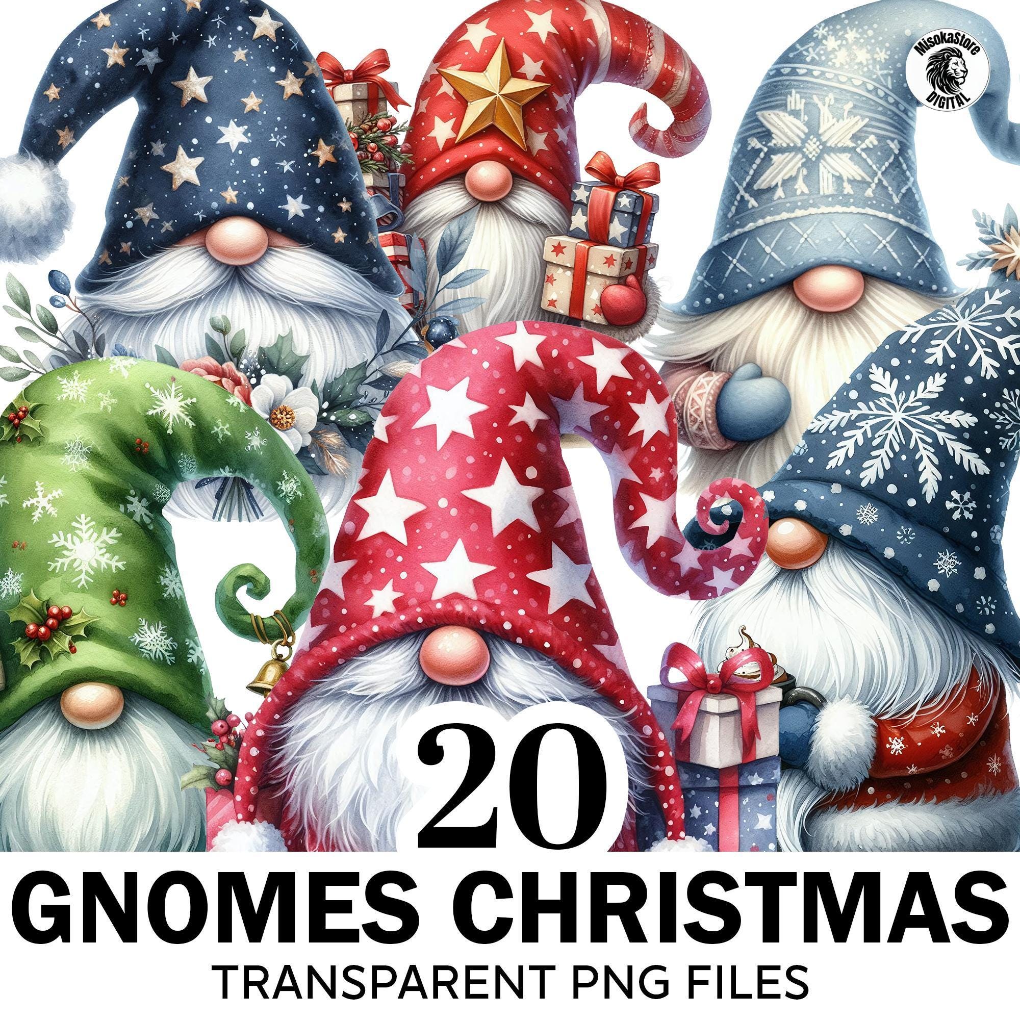 20+ Watercolor Gnomes Christmas Clipart, Christmas Gonk Gnome Png ...