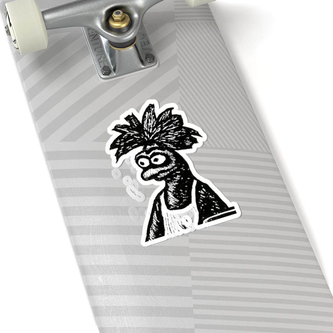 Frazzled Puppet Tiktok Viral Meme Stickers - Etsy
