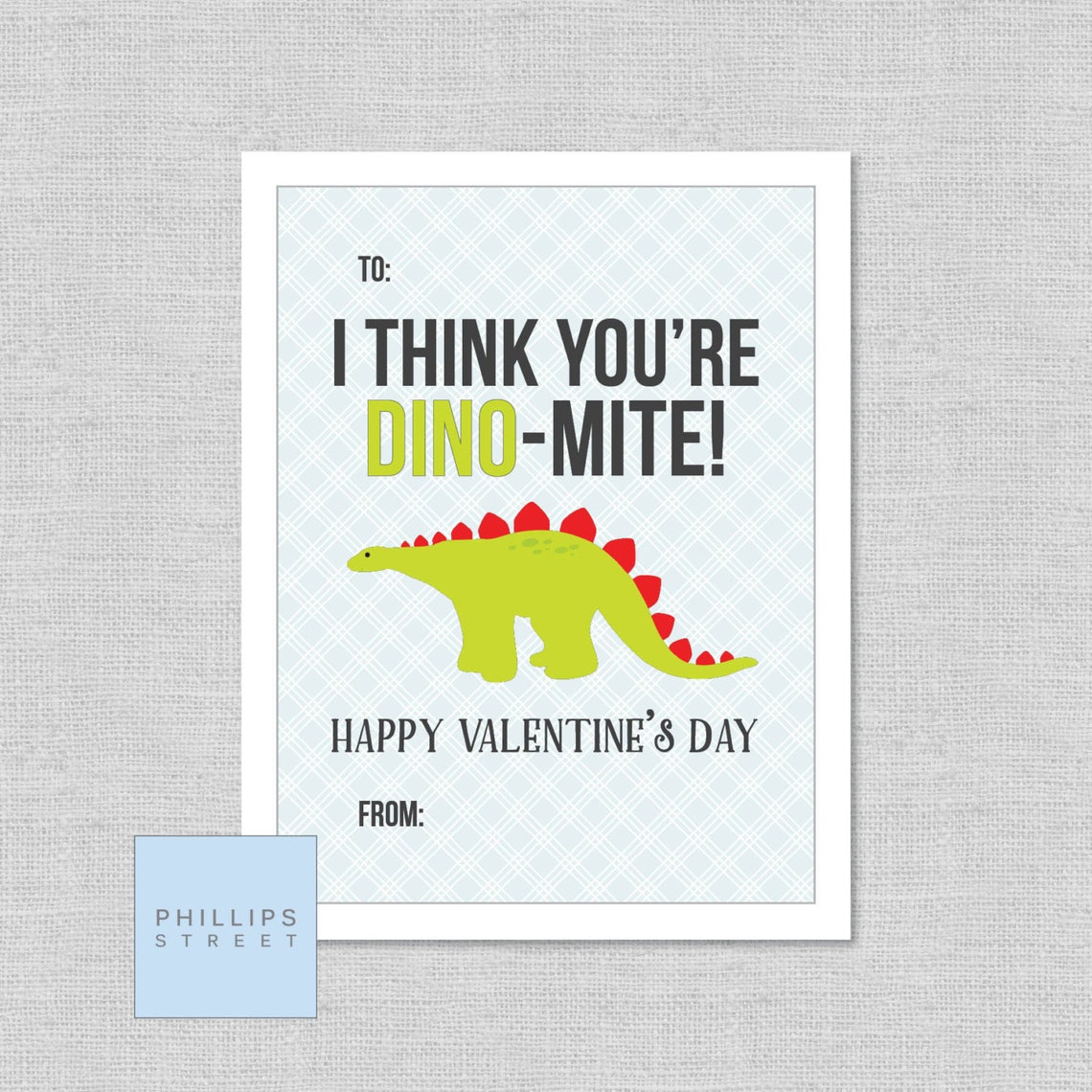 Printable DINOSAUR Valentine's Day Cards . Classroom Valentines . Kids ...