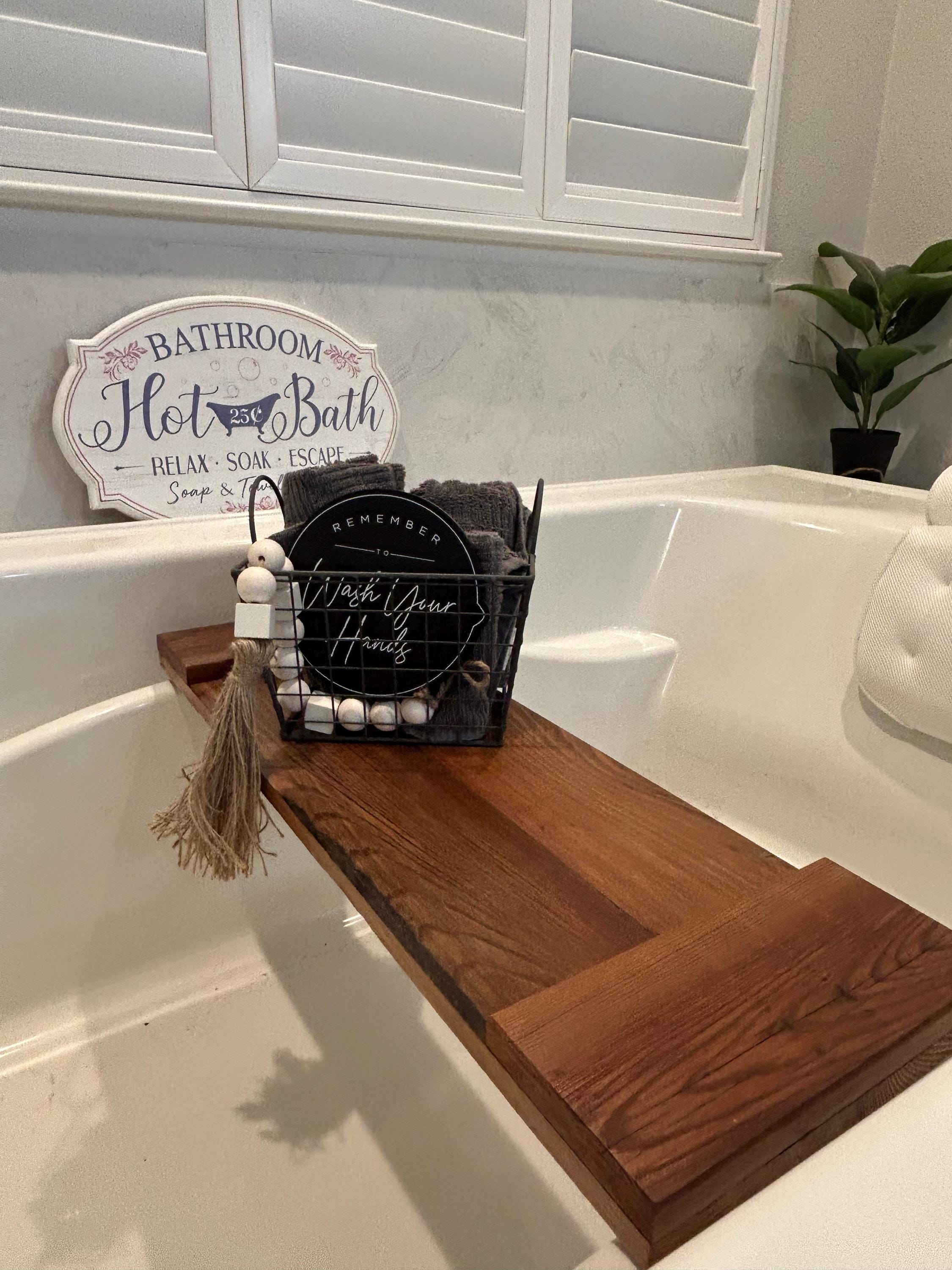 Bath Tray - Etsy