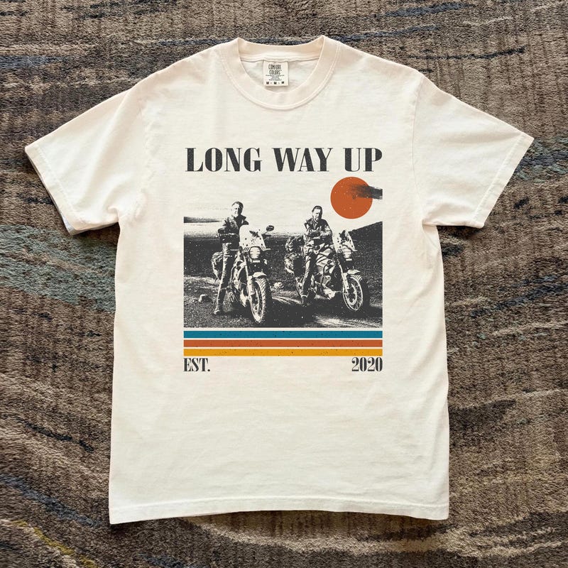 Motorcycle Long Way - Etsy