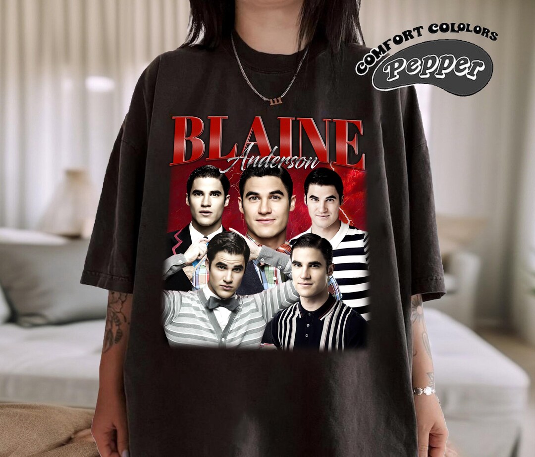 Retro Blaine Anderson Comfort Colors Shirt, 90s Fan Gift - Etsy