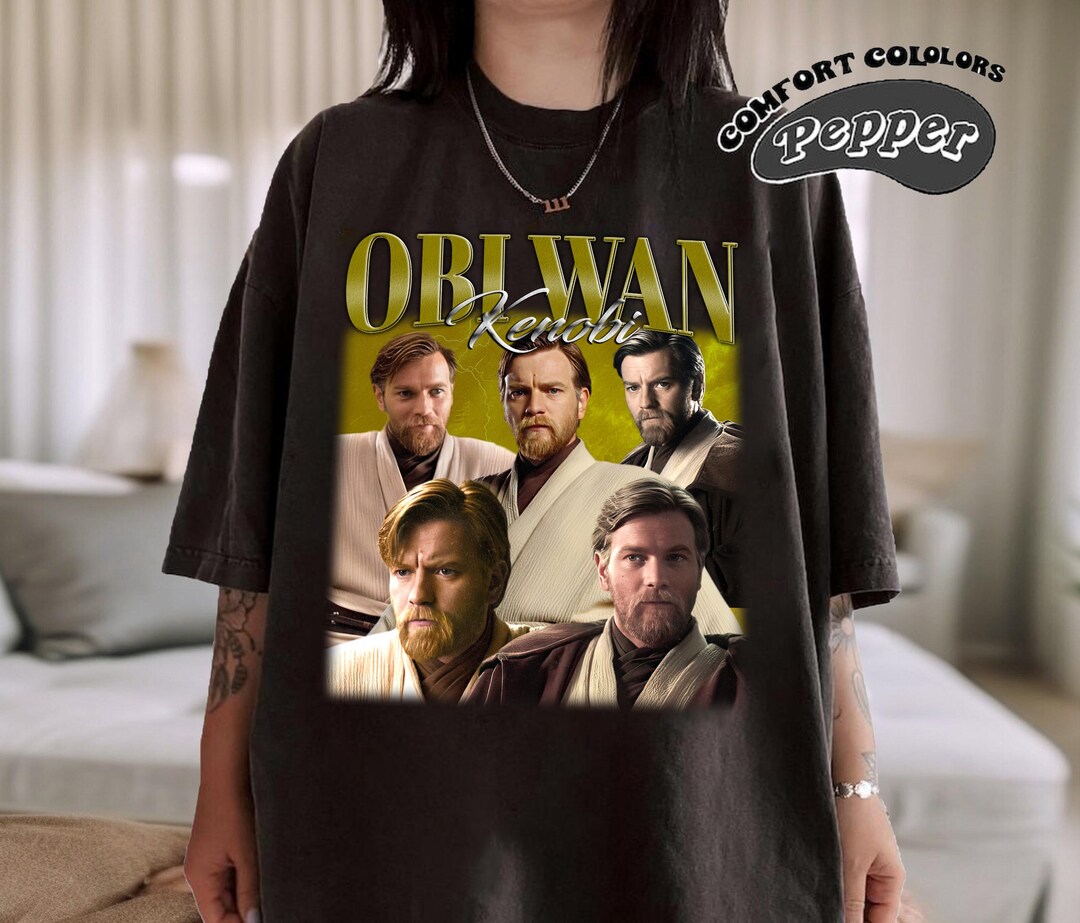 Obi Wan Kenobi Shirt, Comfort Colors Shirt, Luke Skywalker Retro Shirt ...