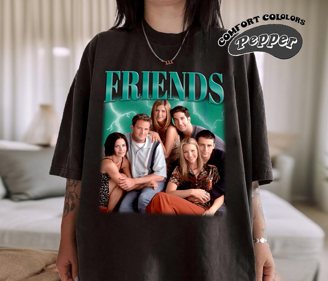 Friends Tv Show Shirt, Comfort Colors Shirt, Friends Retro Shirt ...