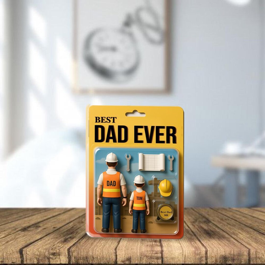 Engineer Dad Acrylic Block, Personalized Father’s Day Gift, Dad and ...