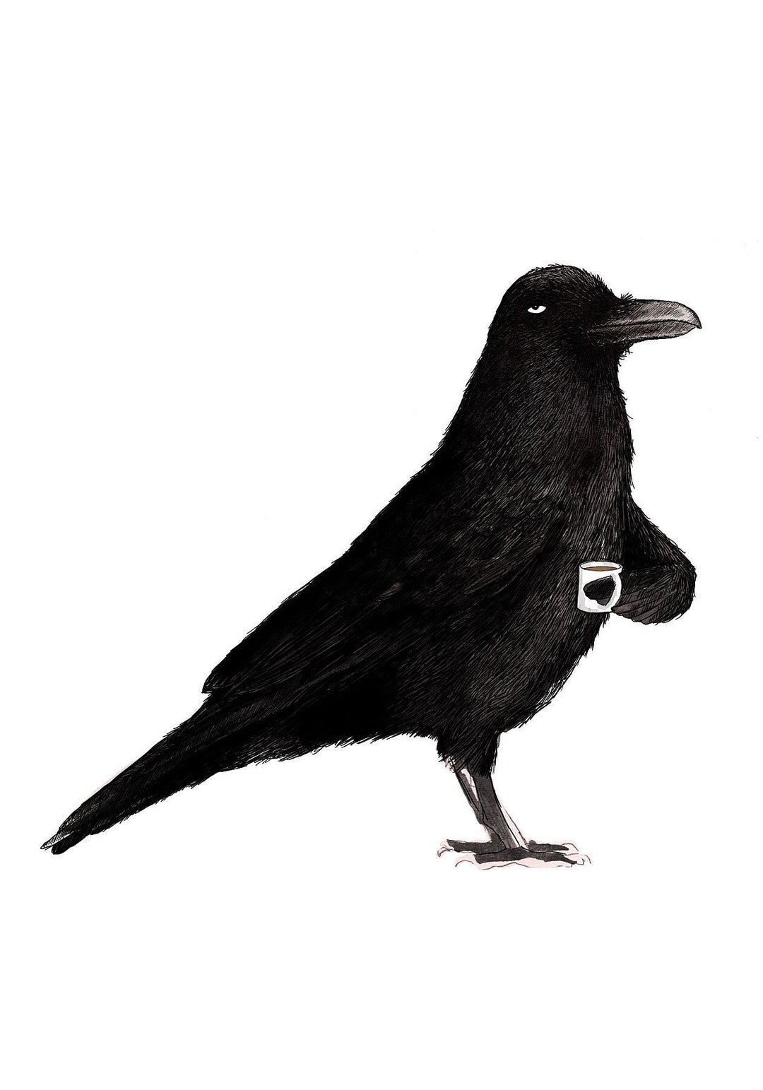 Limited Edition Mr Crow - Etsy
