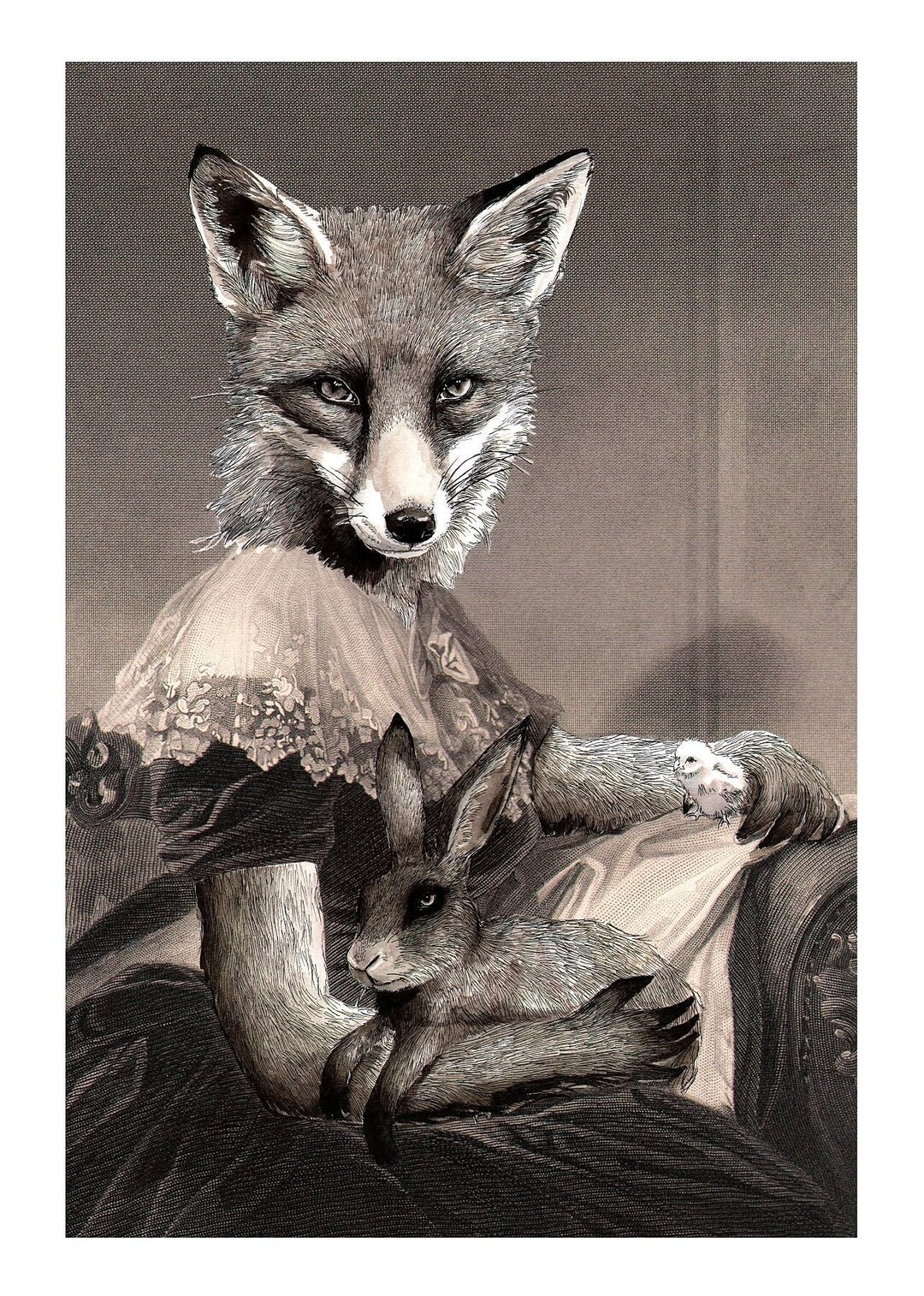 Limited Edition Miss Spring Fox - Etsy