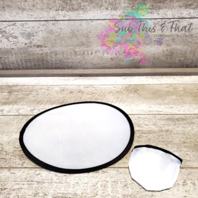 Sublimation Collapsible Mesh Fan - Frisbee - Etsy