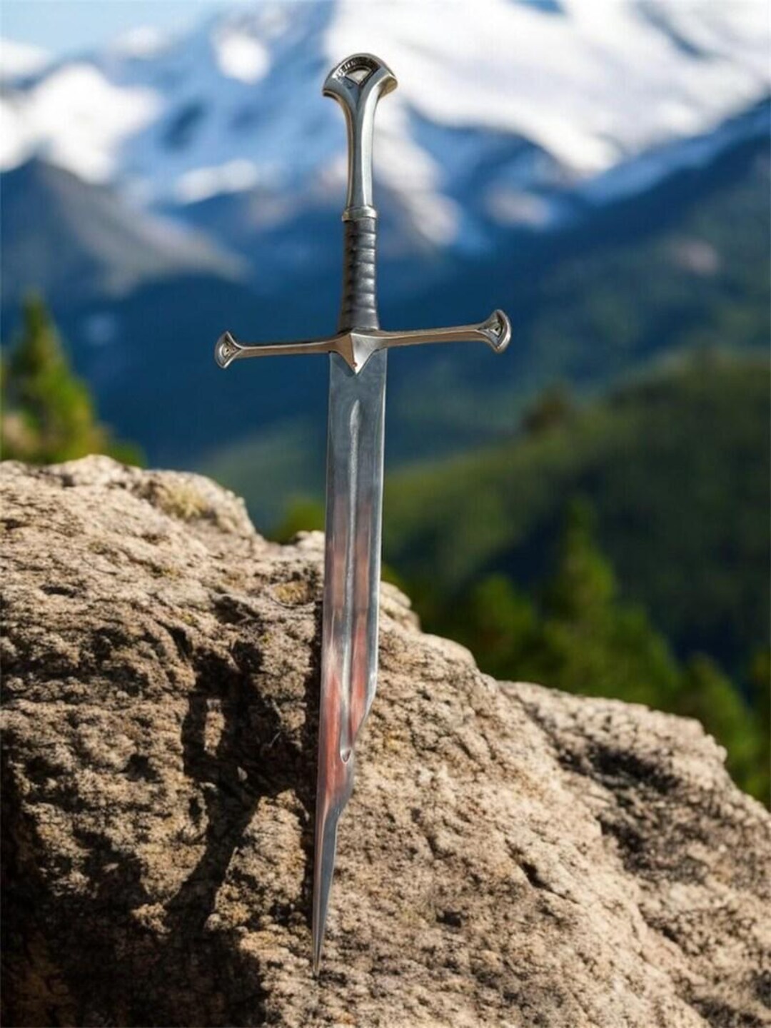 Handmade Reforged King's Broken Sword Replica, Medieval Fantasy Sword ...