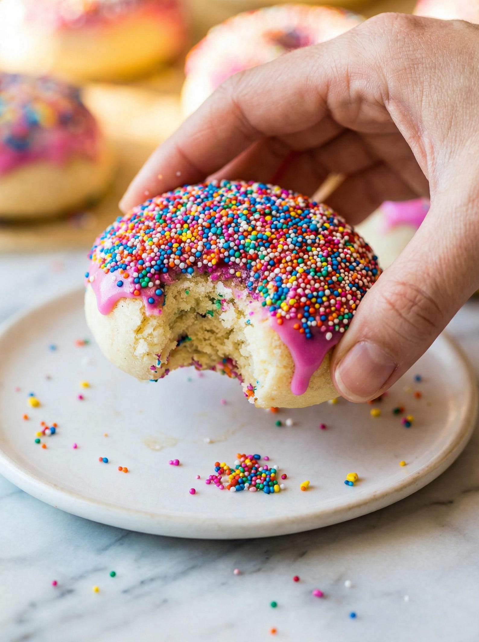 Funfetti Sugar Cookie, Handwritten Recipe, Family Dish, Party Recipe ...